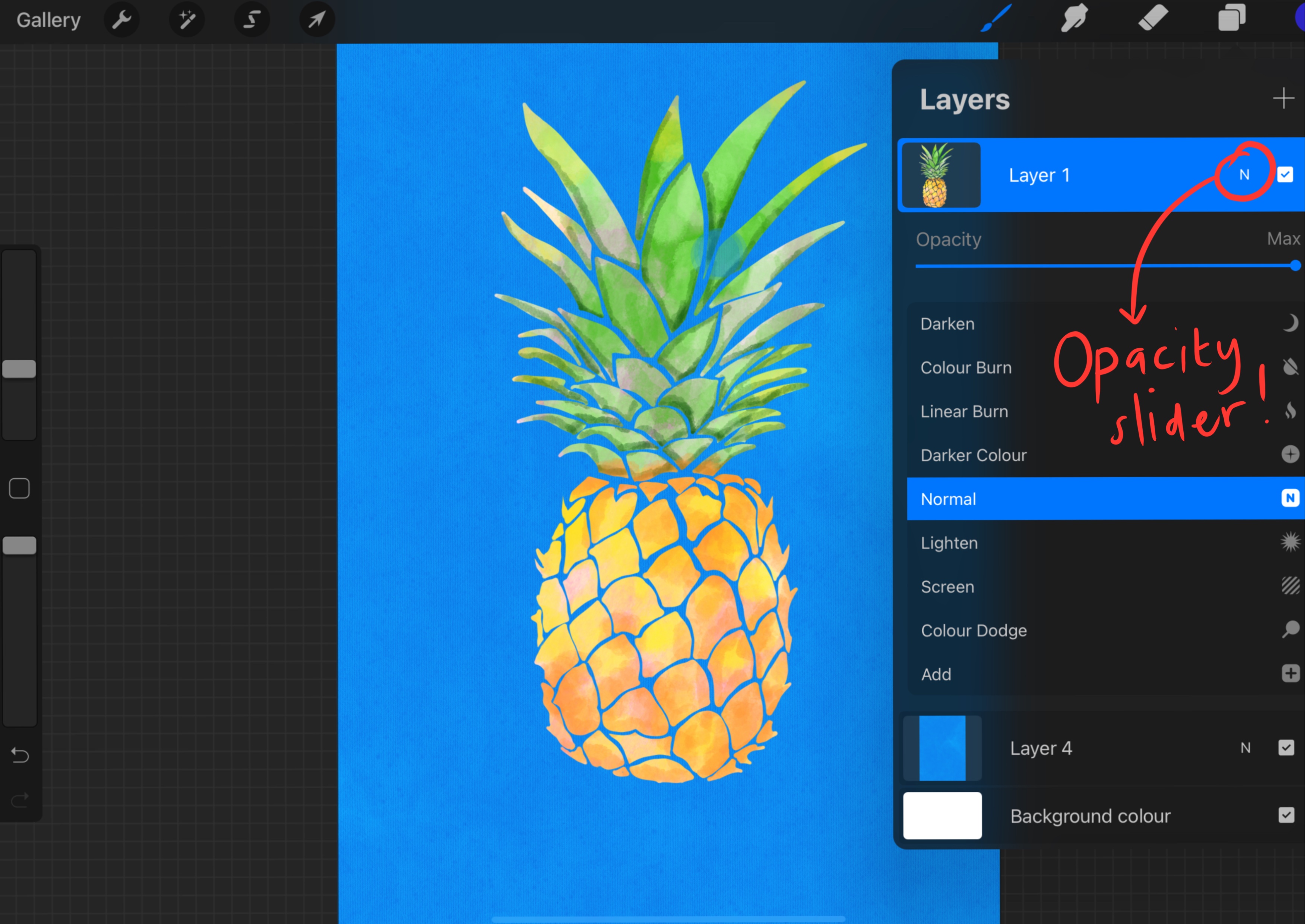 An Easy Guide on How to Change the Opacity of a Layer in Procreate (2023) - Artsydee - Drawing ...