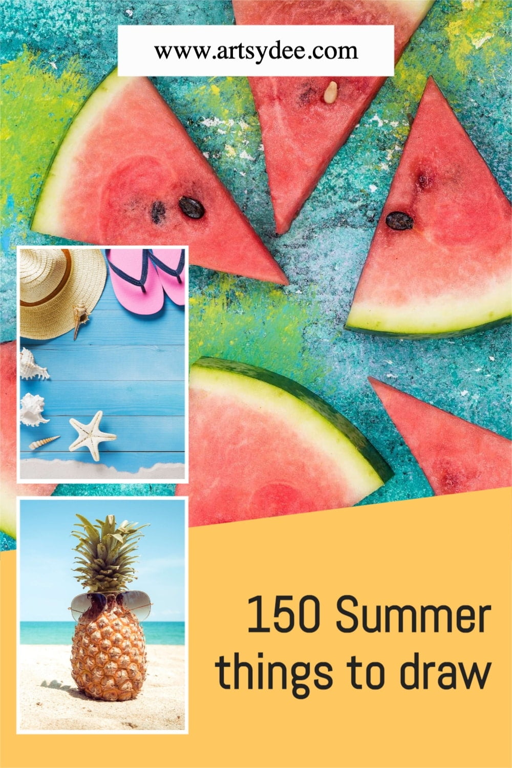 150 Easy Summer Things to Draw - Artsydee - Drawing, Painting, Craft ...