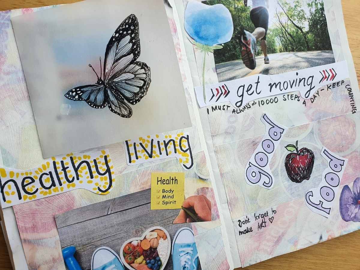 Vision Board Art Journal: A Creative Blend of Visualisation and ...