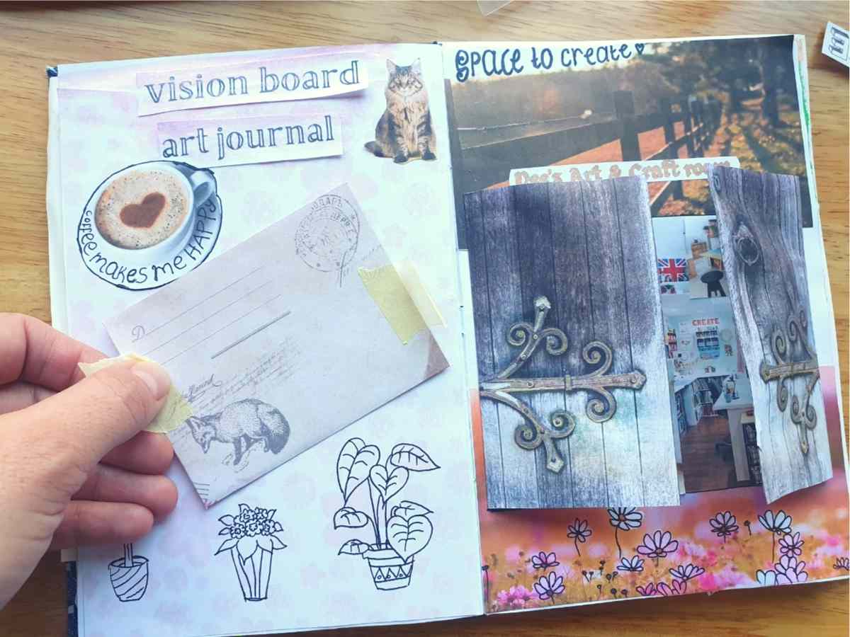 Vision Board Art Journal: A Creative Blend of Visualisation and ...
