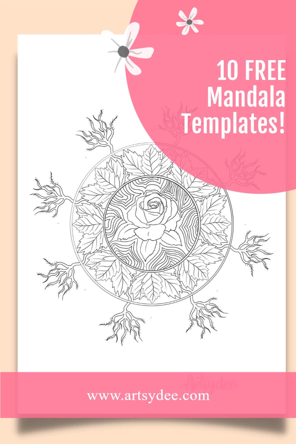 Looking for a Mandala Template? 10 FREE Mystical Mandala Printables to ...