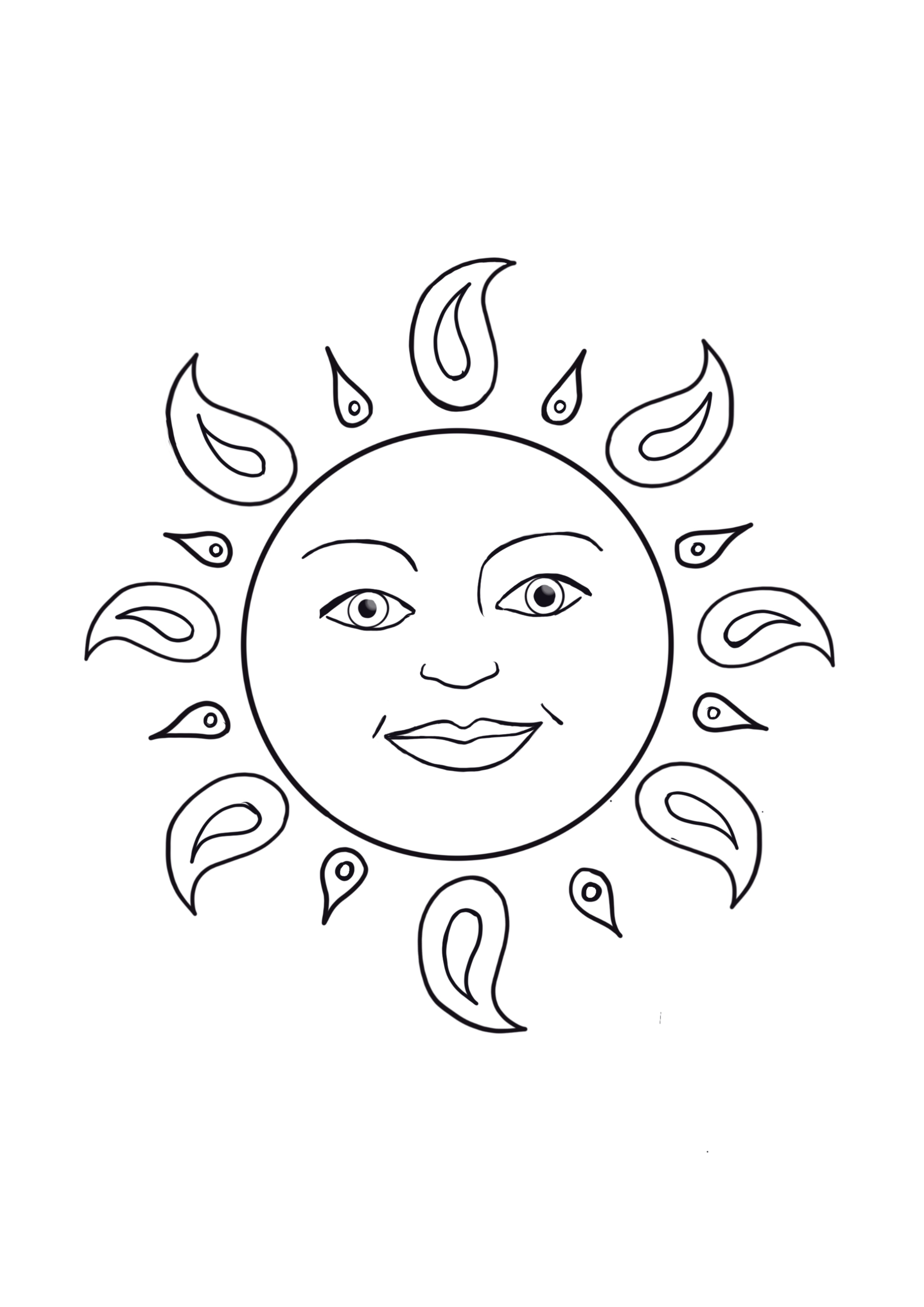 Looking for a Sun Template? 8 FREE Printable Suns to Warm Your Creative ...