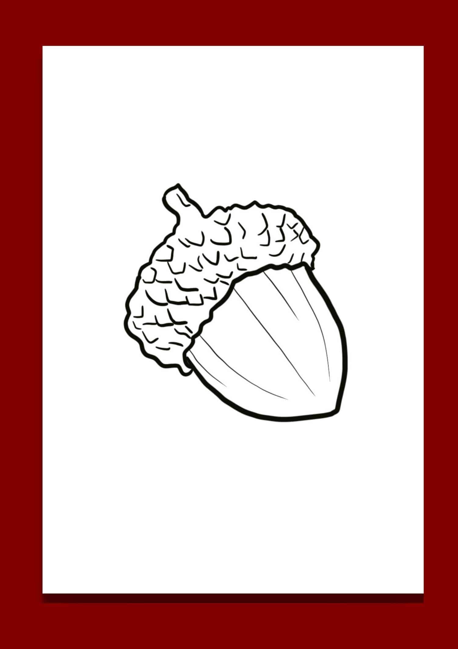 Looking for an Acorn Template? 8 FREE Acorn Printables! - Artsydee ...